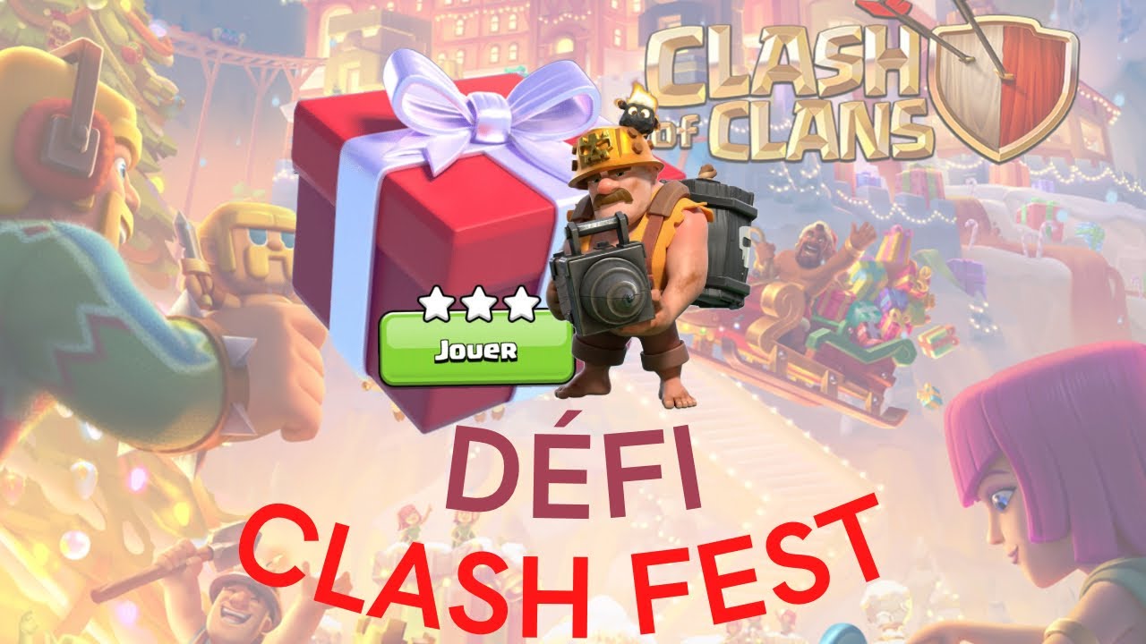 TUTO -COMMENT PERF LE DEFI DE CLASH FEST #1- Clash of Clans - YouTube