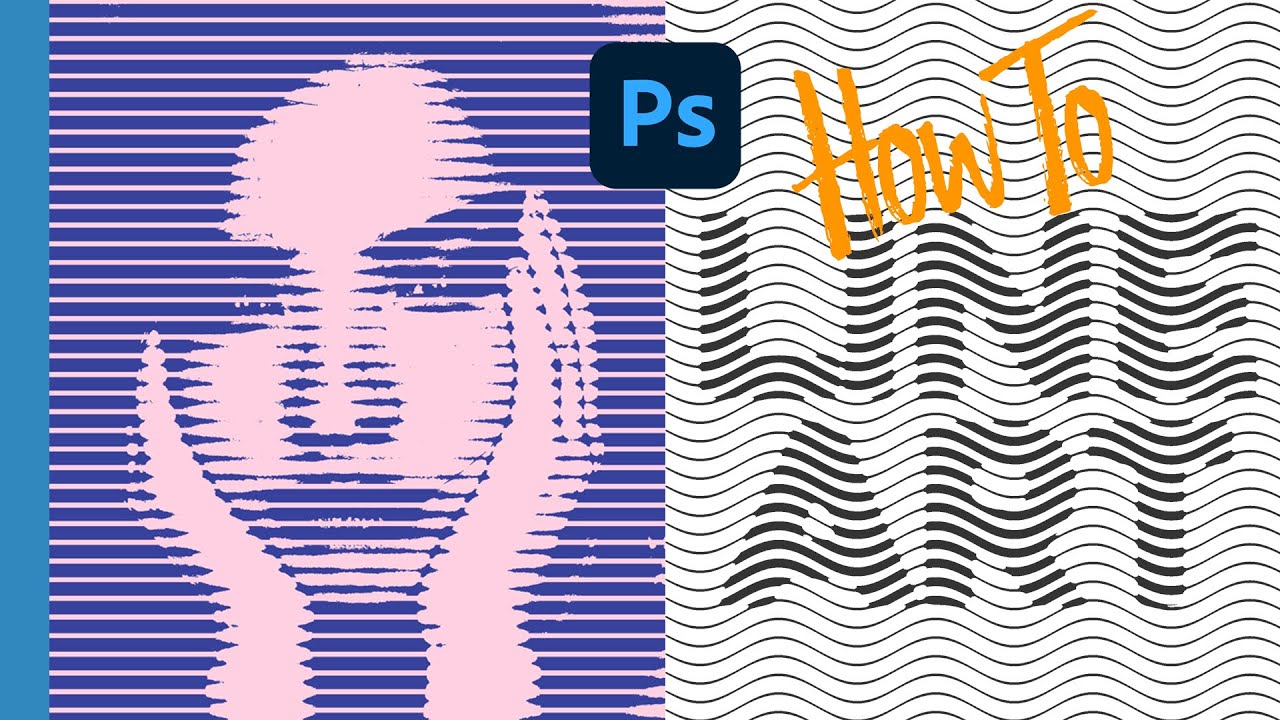 HALFTONE DESIGNS made EASY in Photoshop - YouTube