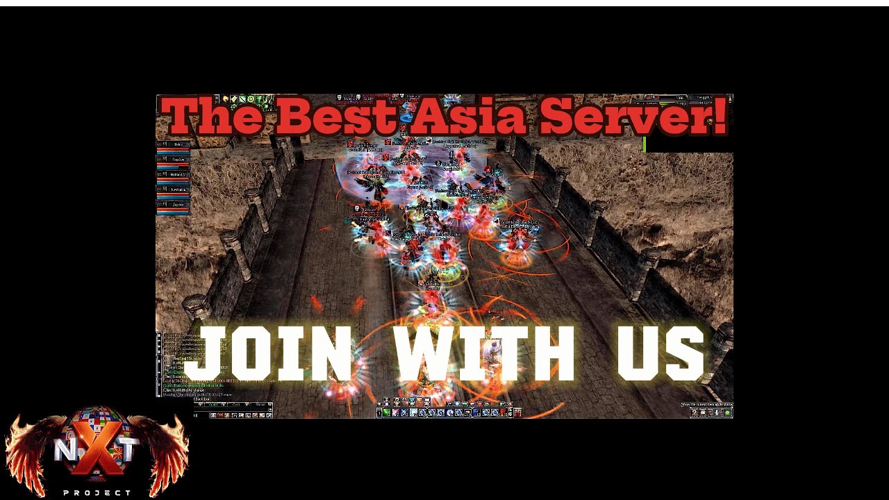 PART OF NXT ! THE BEST ASIA SERVER WITH A LOT OF PLAYERS ! - YouTube