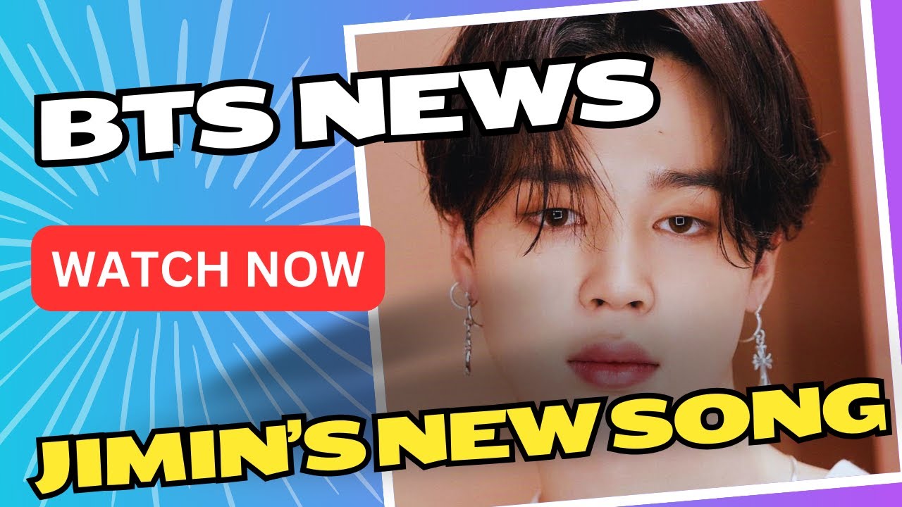 BTS's JIMIN - NEW SONG - YouTube