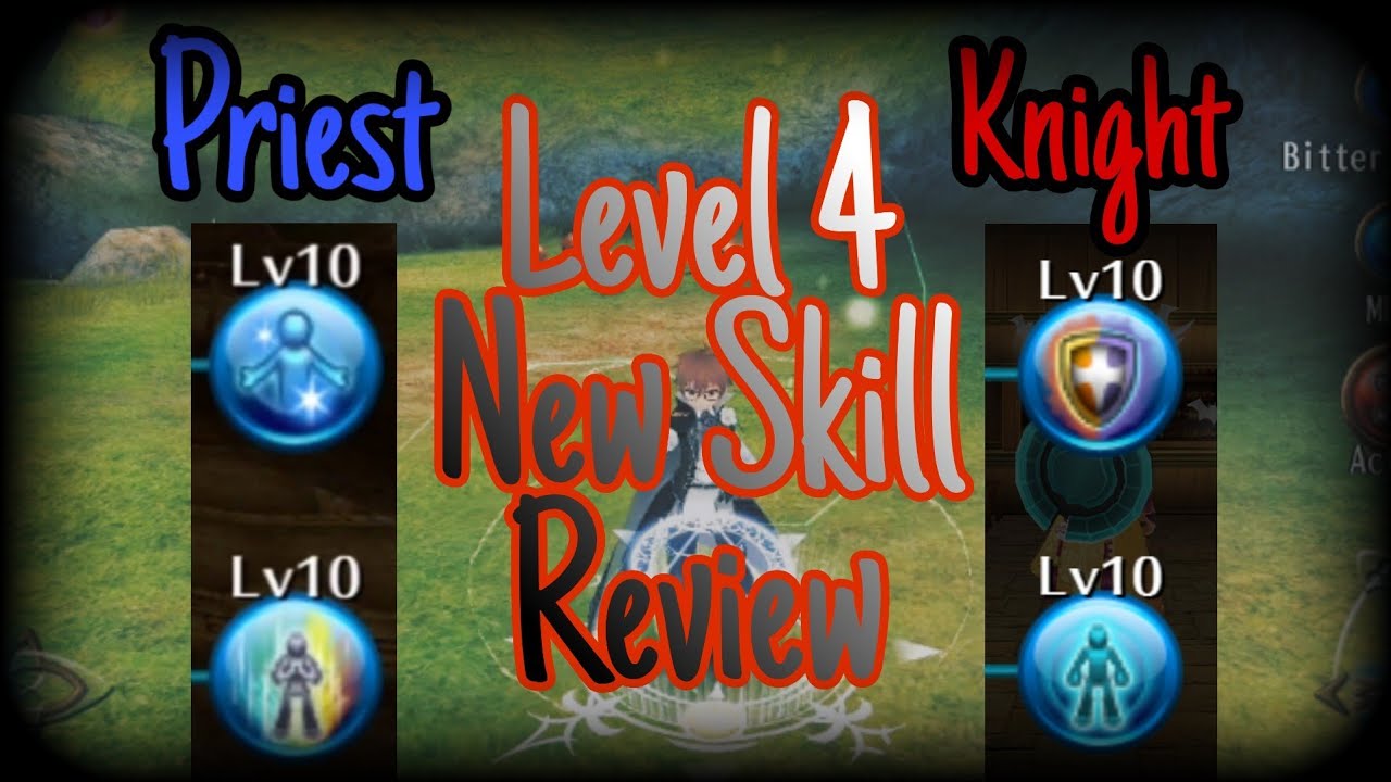 Toram Online - Knight&Priest Level 4 Skills Review and Analysis - YouTube