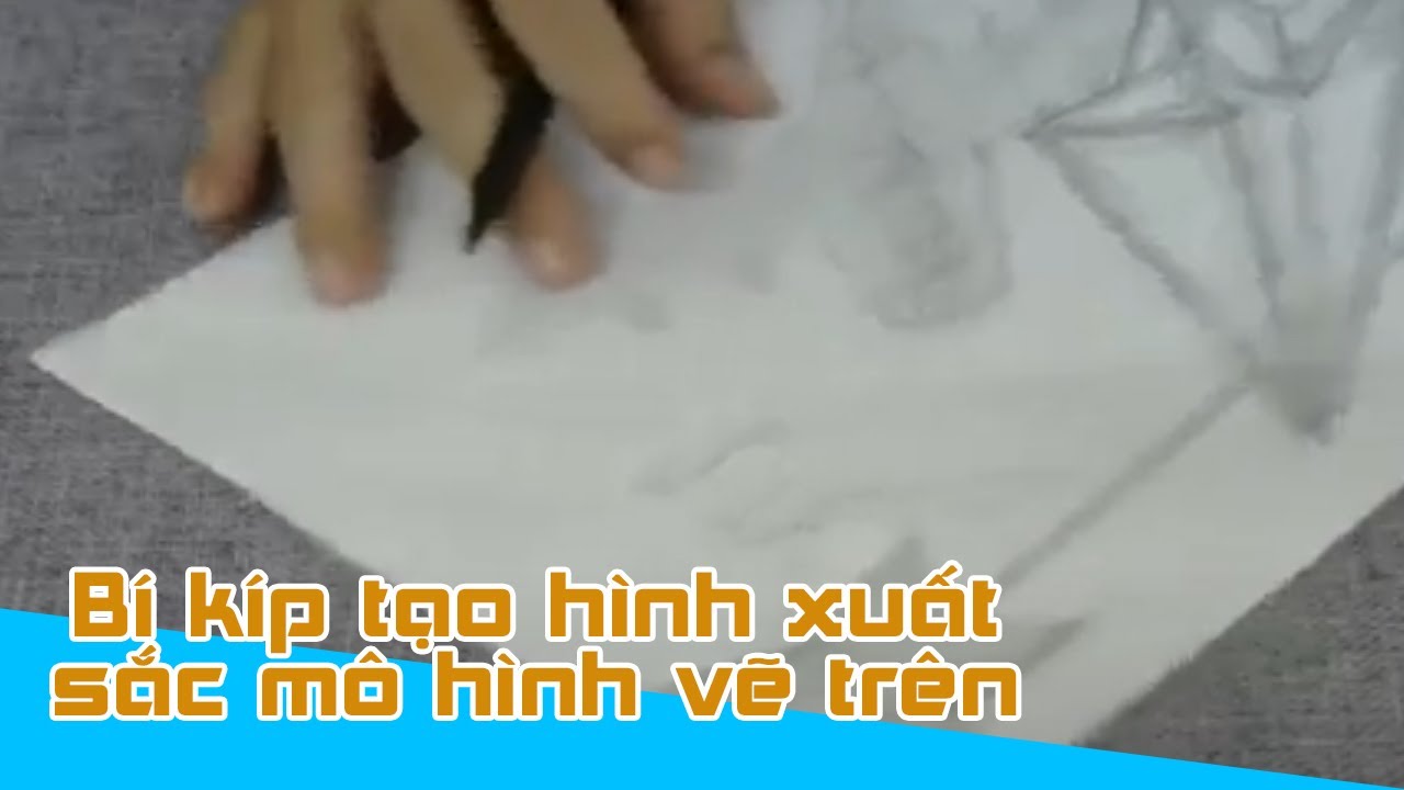 1 Anatole Vlog Bí kíp tạo hình xuất sắc mô hình vẽ trên giấy dành tặng ...