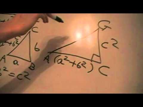 proof d=sqrt(a^2+b^2+c^2) - YouTube