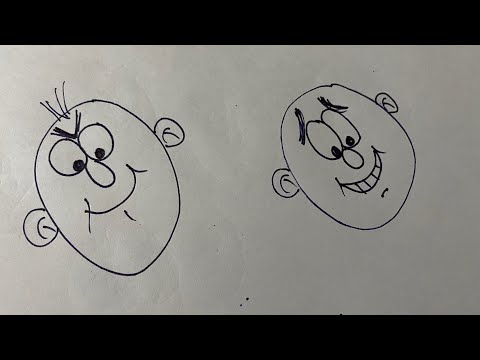 Karikatür çizmek | Karikatür yüz yapımı | Basit karikatür çizimi