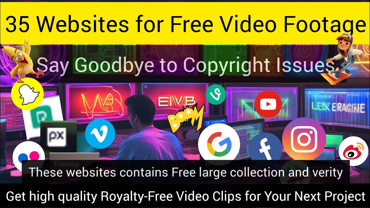 35 Websites with Free Copyright Video Content in 2023 // Say Goodbye to ...