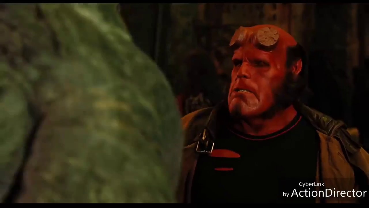 Hellboy vs Mr. Wink Troll Market Hellboy 3 - YouTube