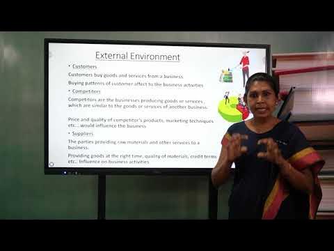 Grade 10 | Business Study | EM | Business Environment | e-thaksalawa ...