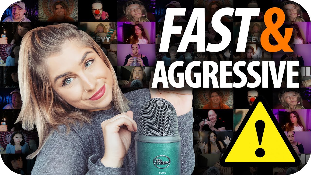 Asmr Fast And Aggressive Unpredictable Triggers With Friends 🤠 Youtube
