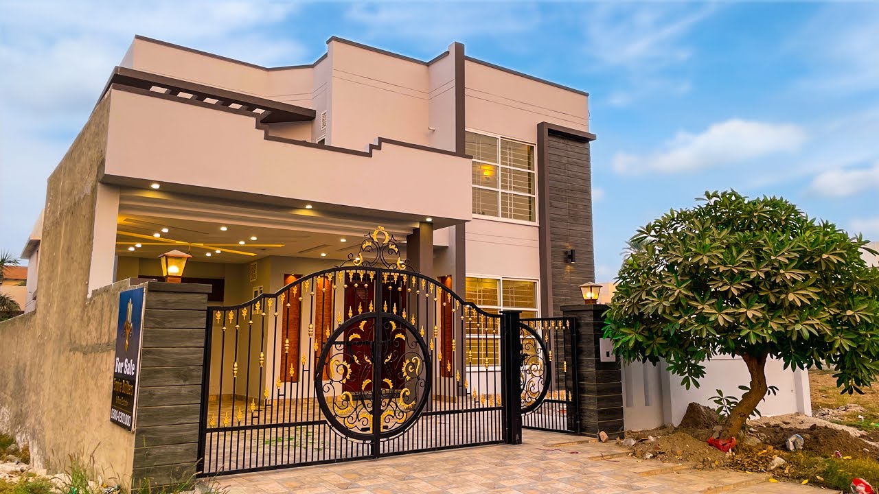 10 Marla Brand New Luxury House For Sale in Buch Villas | House For ...