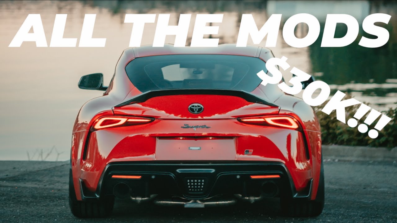 $30K IN DEALER "MODS" ON MY 2020 A90 MK5 SUPRA! PREVIOUS OWNER WAS ...