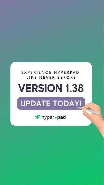 hyperPad Update | Version 1.38 - YouTube