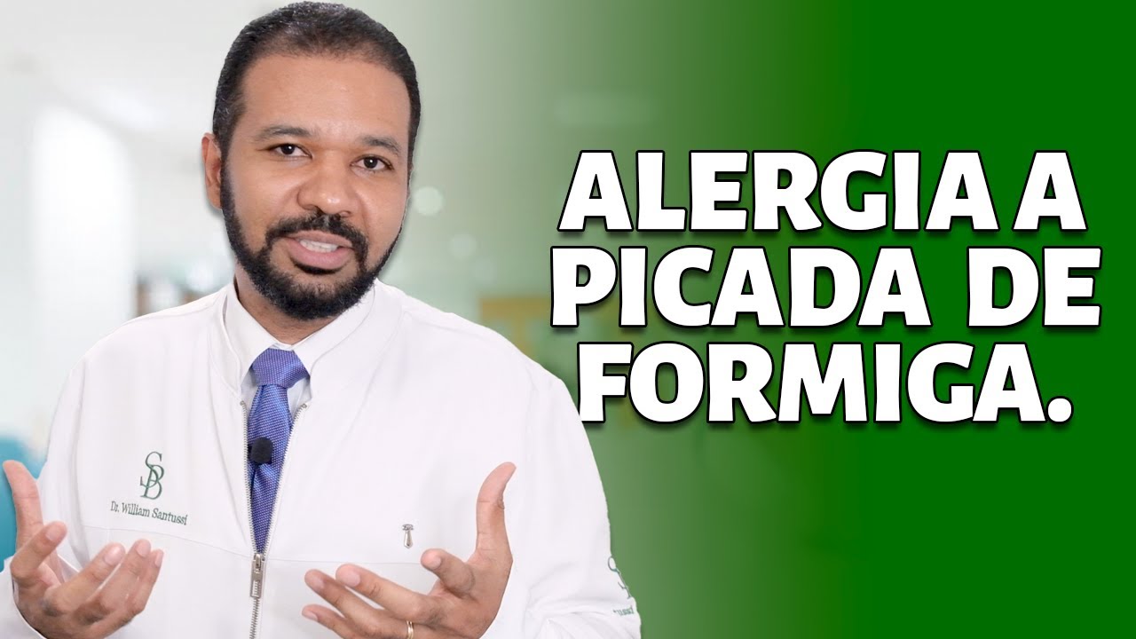 Alergia a picada de formiga: o que ninguém te conta? - Dr. William ...