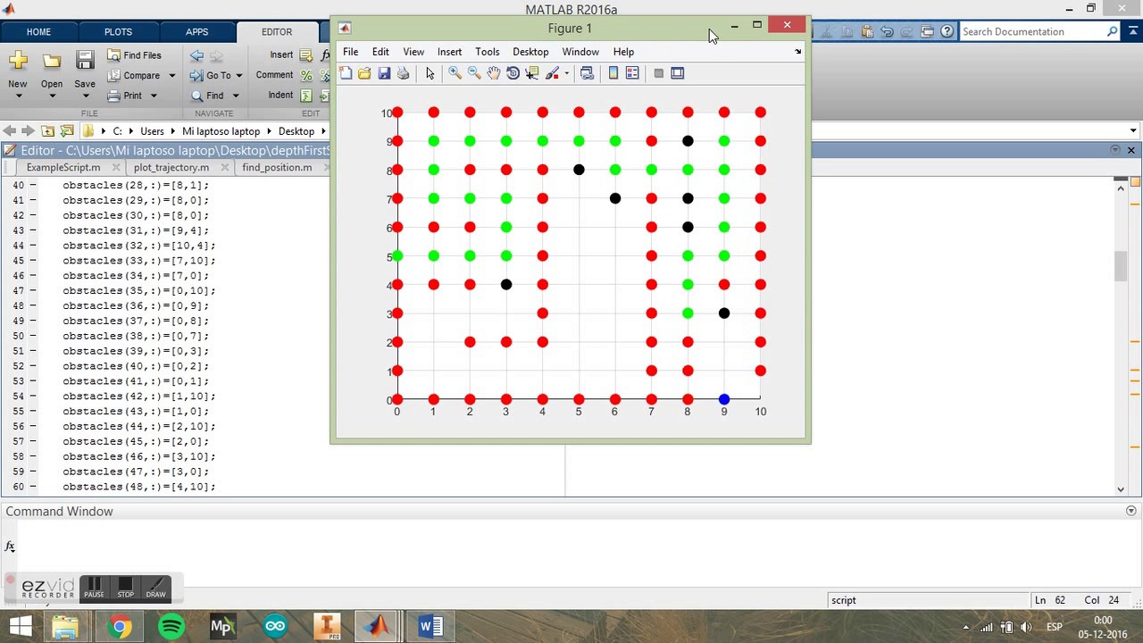 DPS maze solver Matlab - YouTube