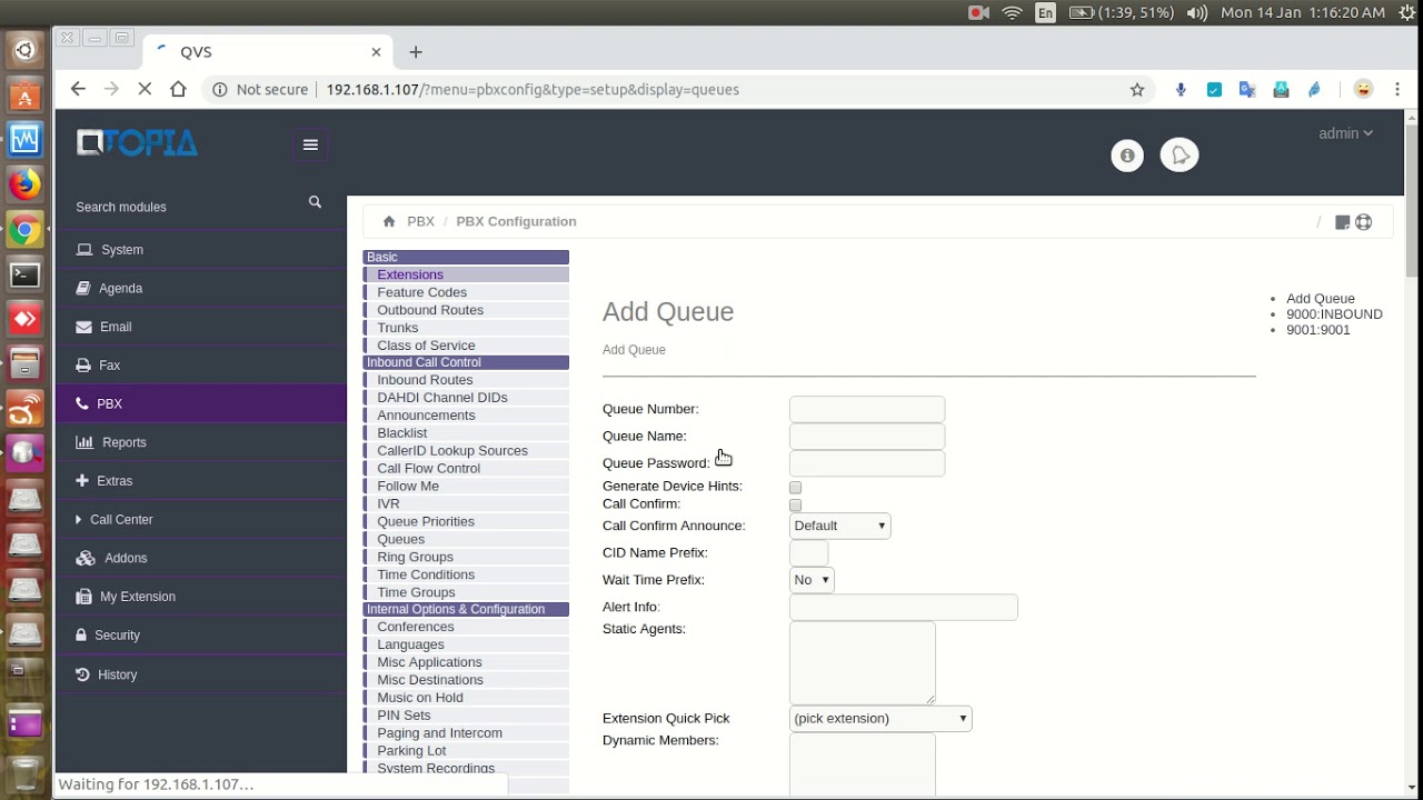Elastix Call Center Module Part 1 - YouTube