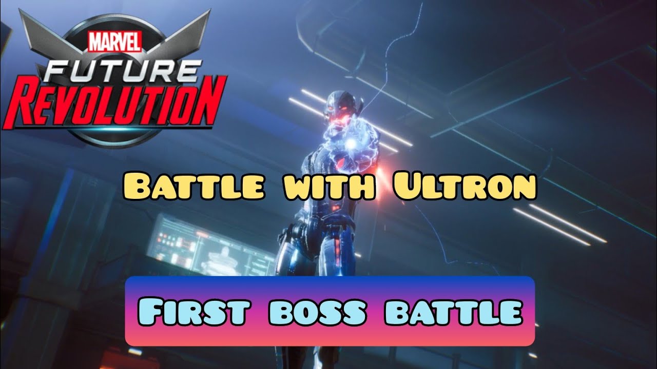 Battle With Ultron - First Boss Battle [Marvel Future Revolution] - YouTube