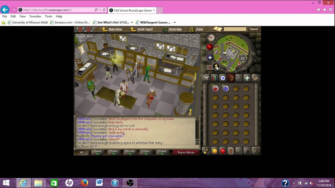 osrs - Back on rs woot woot! - YouTube
