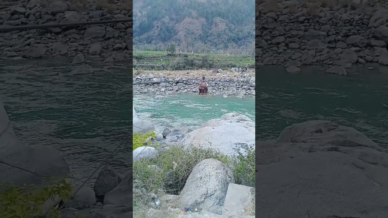Ropeway over Ravi river Chamba, Himachal Pradesh - YouTube