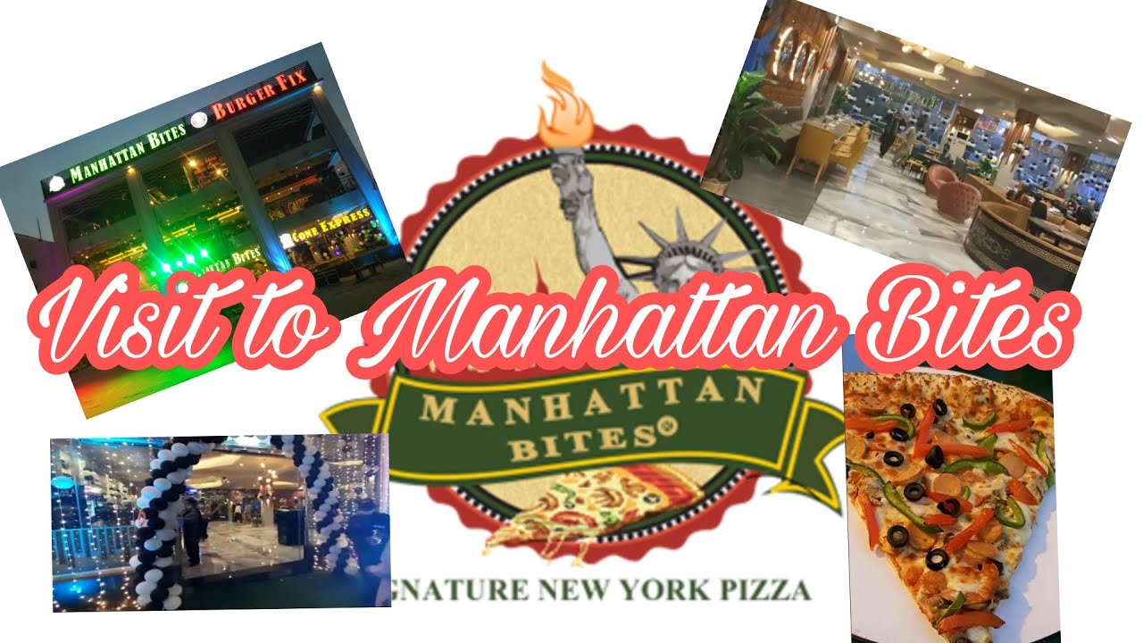 I went to Manhattan Bites...| Vlog 01| Munazza Cuisine - YouTube