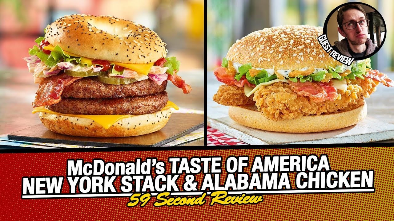 Guest Review - McDonald's Great Tastes of America Menu from the UK ...