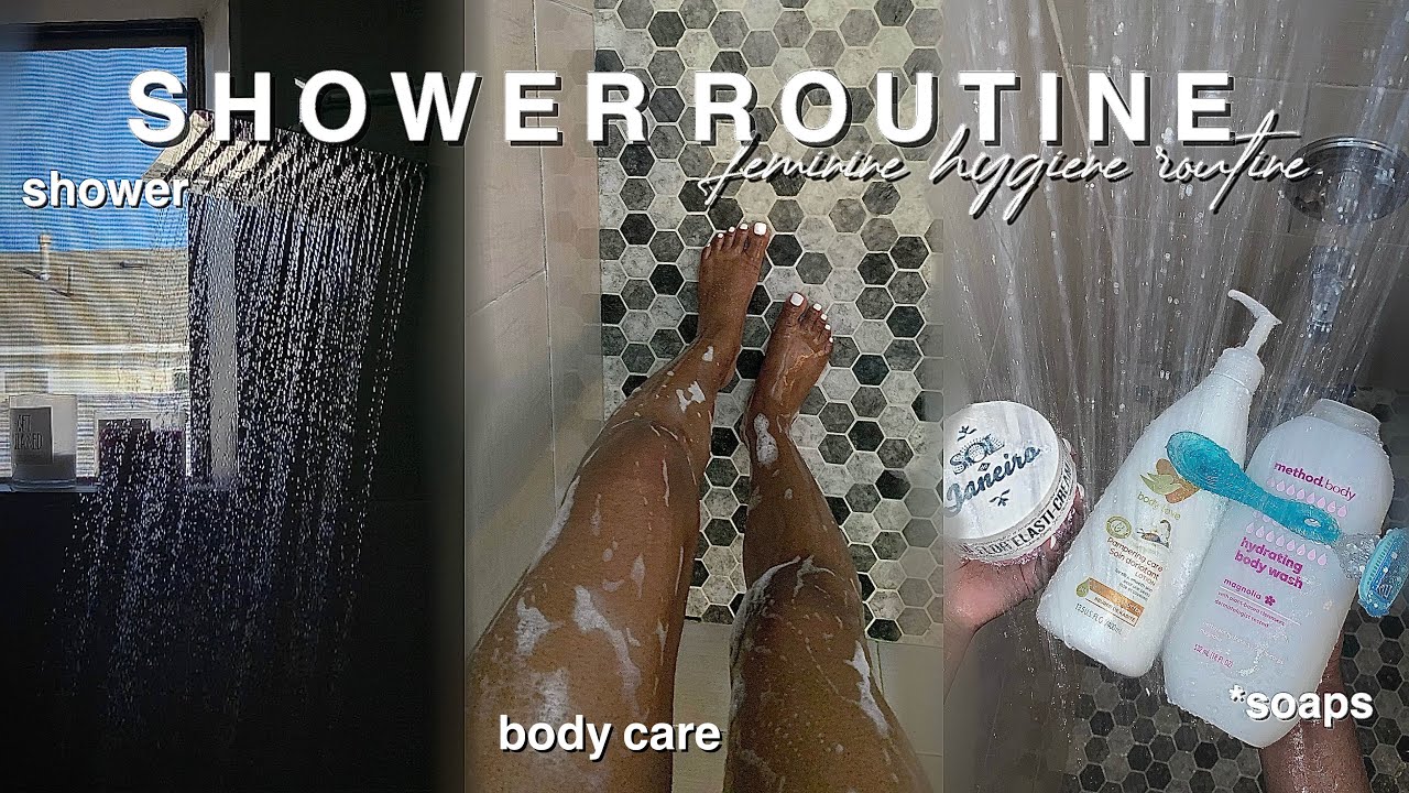 MY SHOWER & BODY CARE ROUTINE 2022 | HOW TO SMELL GOOD ALL DAY ...