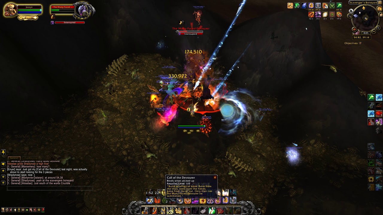 WoW Legion - Many-Faced Devourer - YouTube