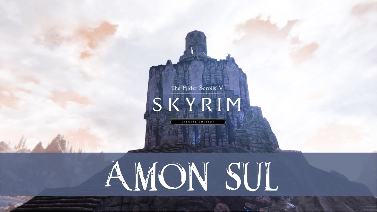 Skyrim Special Edition – Lord of the Rings – Amon Sul Tower, Ancient ...