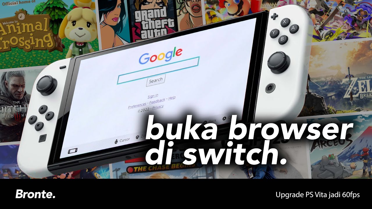 CARA BUKA BROWSER INTERNET DI NINTENDO SWITCH - YouTube