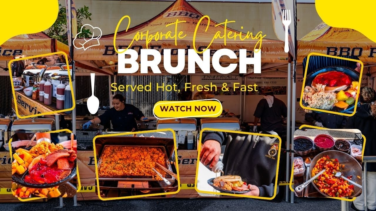 🥞 Corporate Brunch Catering 🍳 Onsite Service for Company Parties | LA ...