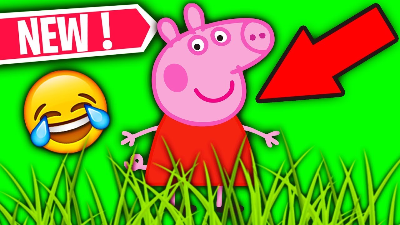 PEPPA PIG GREEN SCREEN - YouTube