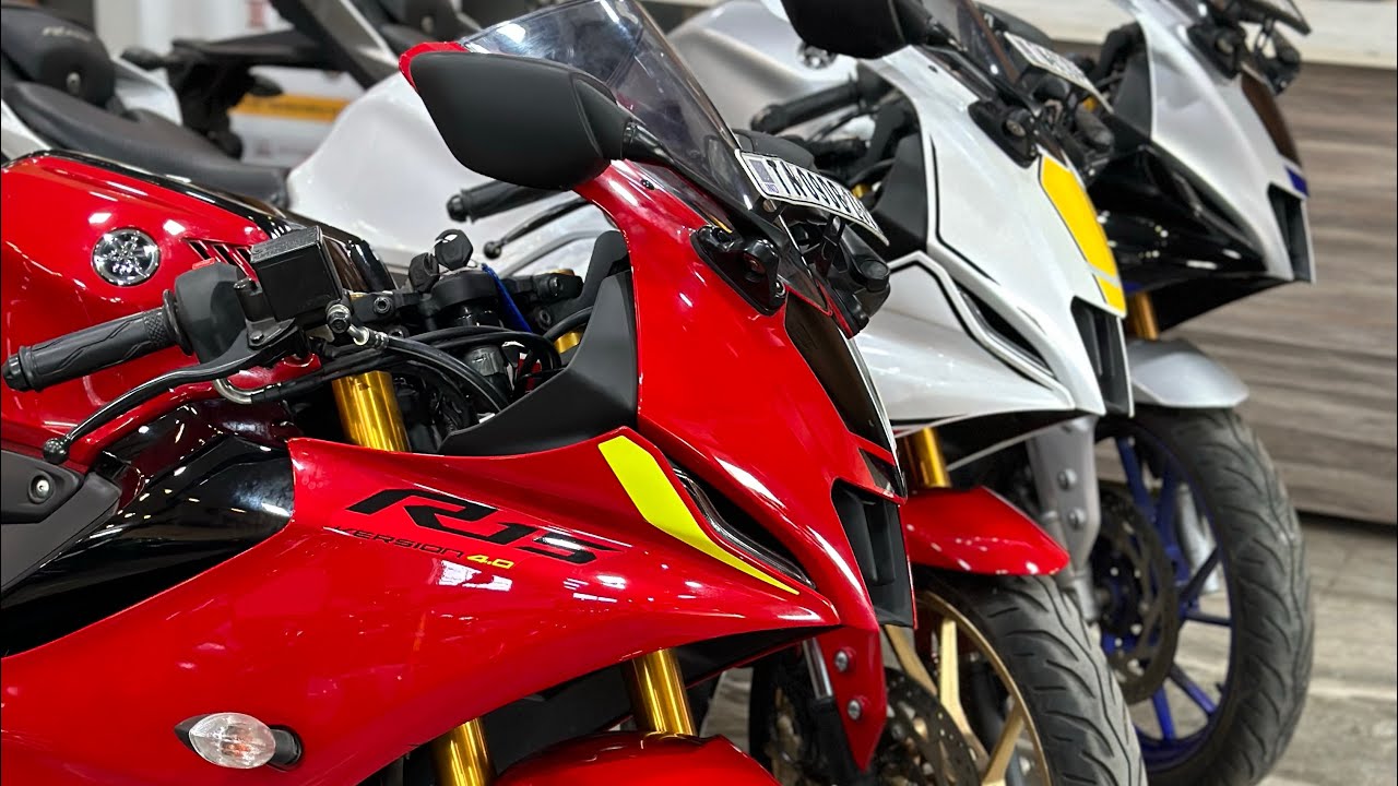 Yamaha R15 V4 and V4M used bike collections at Grace Bikes Chennai # ...