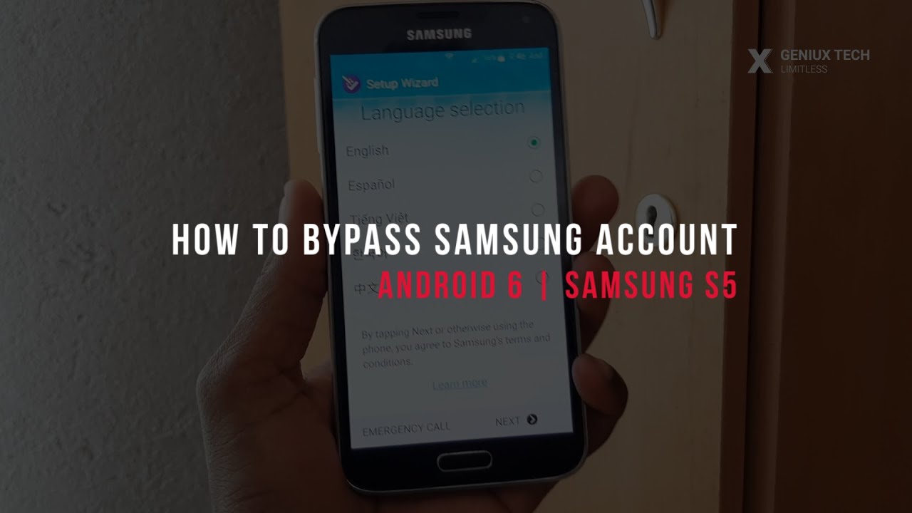 Samsung S5 Bypass Samsung Account/Reactivation Lock (Android 6.0.1 ...