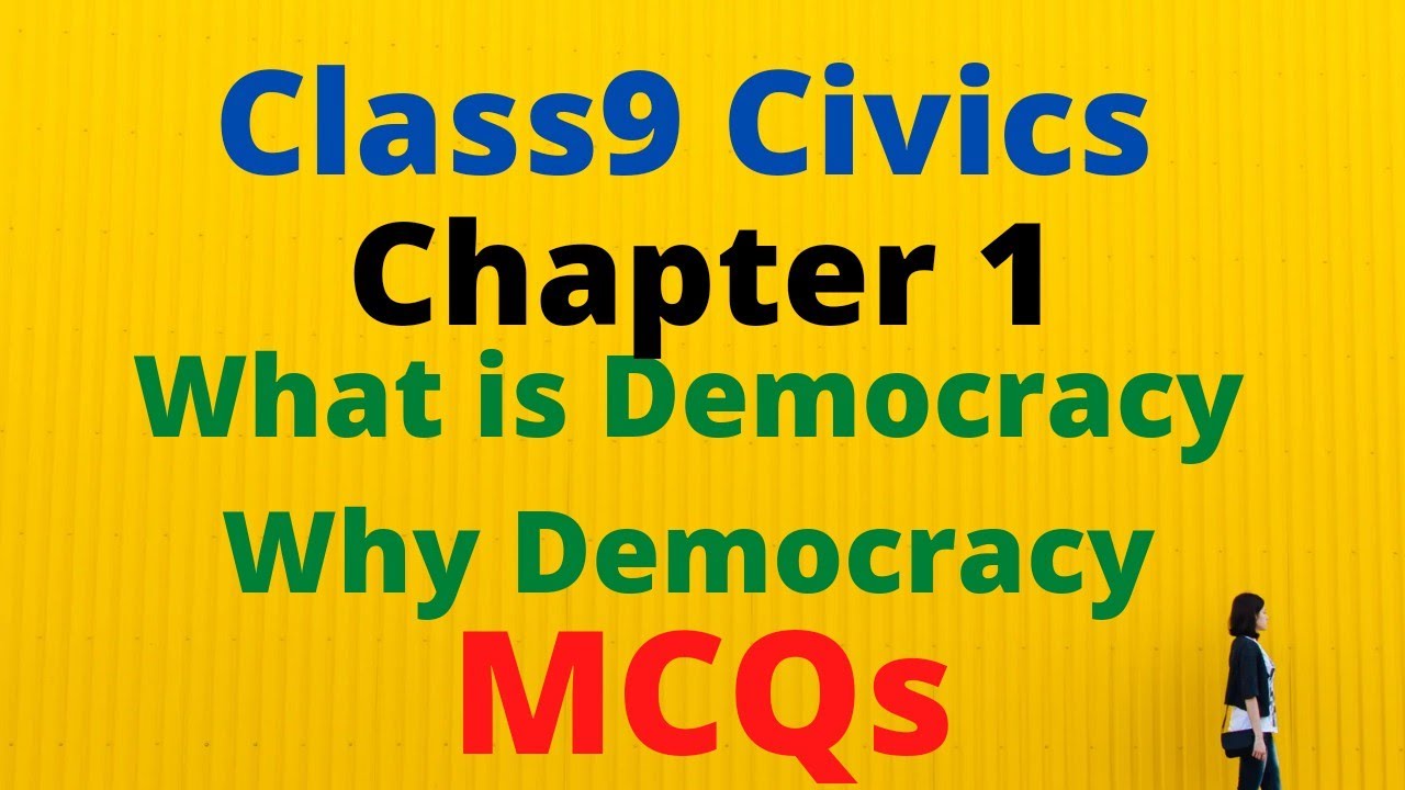 Class9 political Science Chapter 1 What is Democracy? Why Democracy ...