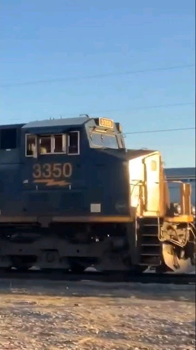 CSX ET44AH Duo [3350 & 3428] - YouTube