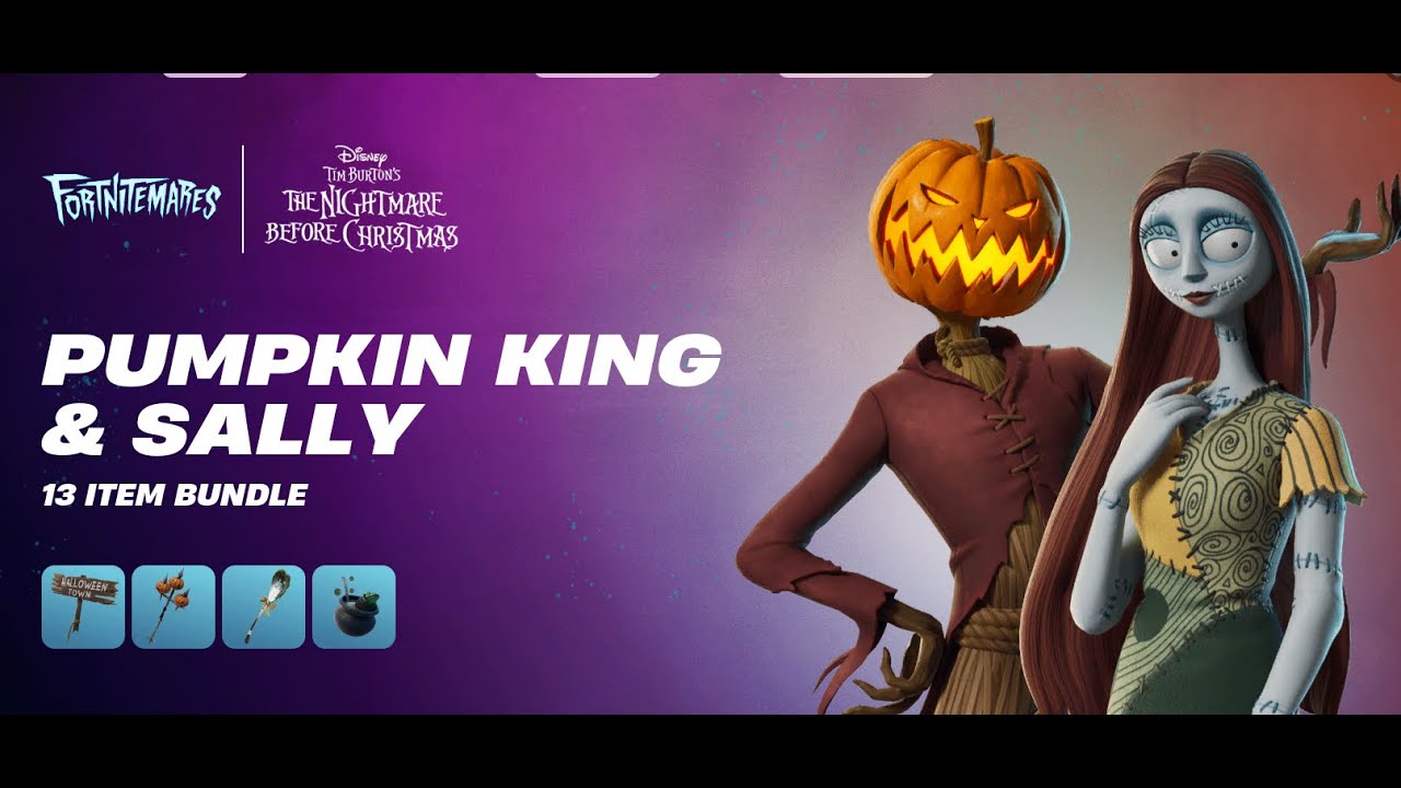 Fortnite Item Shop October 12th 2024 PART 1 NEW Pumpkin King And Sally ...