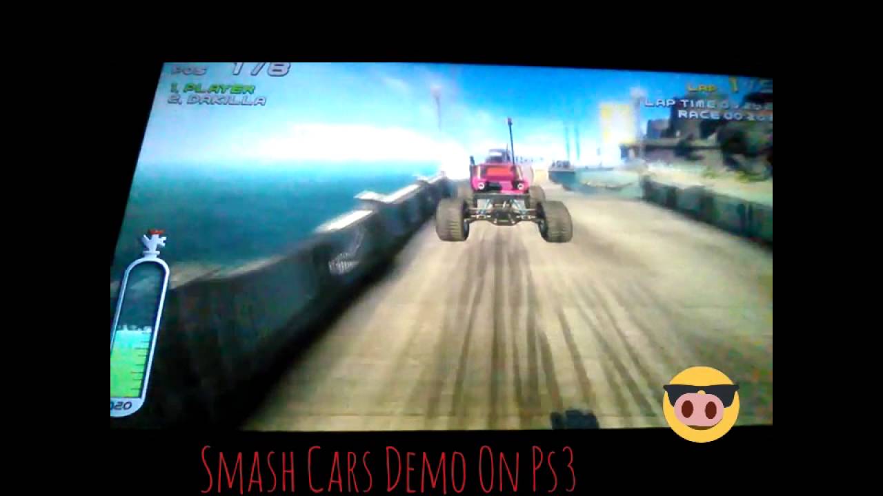 Sob play's: Smash cars demo on ps3 - YouTube