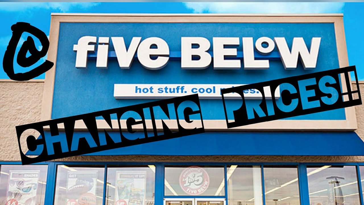 Changing Prices at Five Below! - YouTube