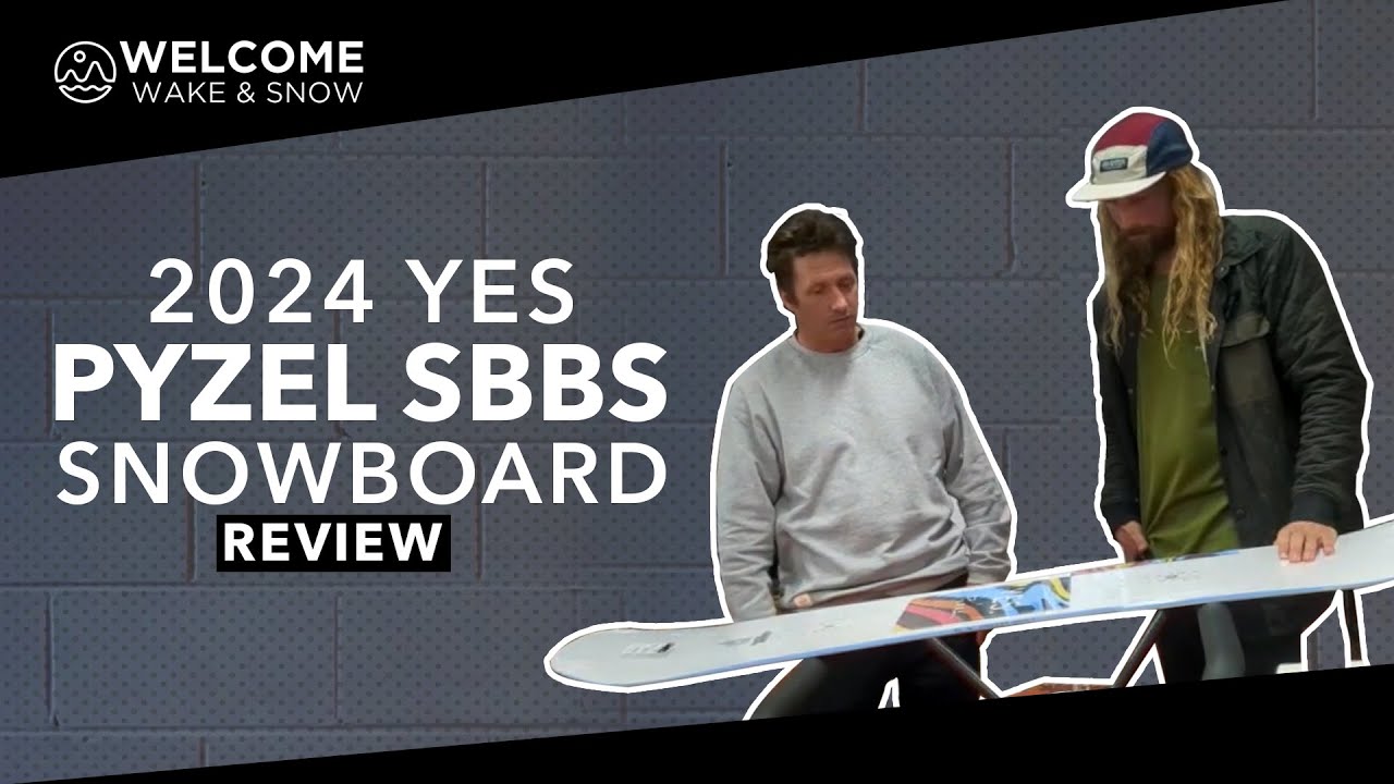 2024 YES Pyzel Collab: The Surf-Inspired Snowboard - YouTube