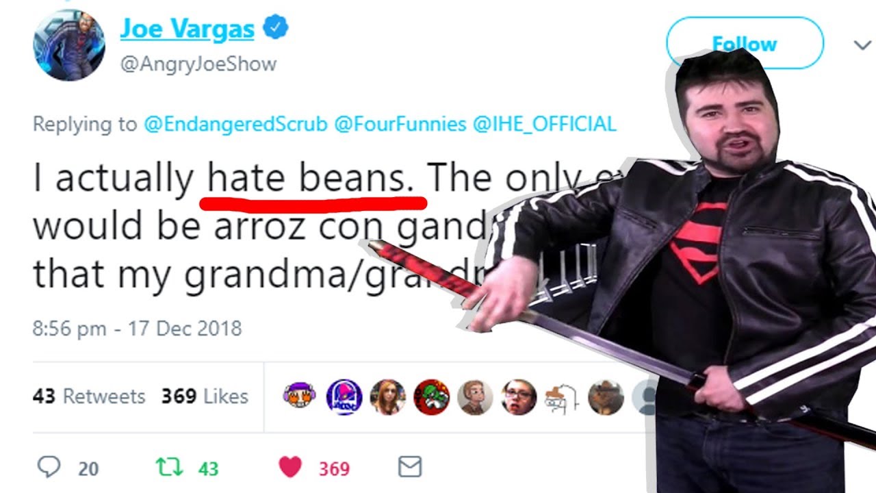 I Guess Angry Joe Actually Hates Beans? - JARCAST Episode 145 - YouTube