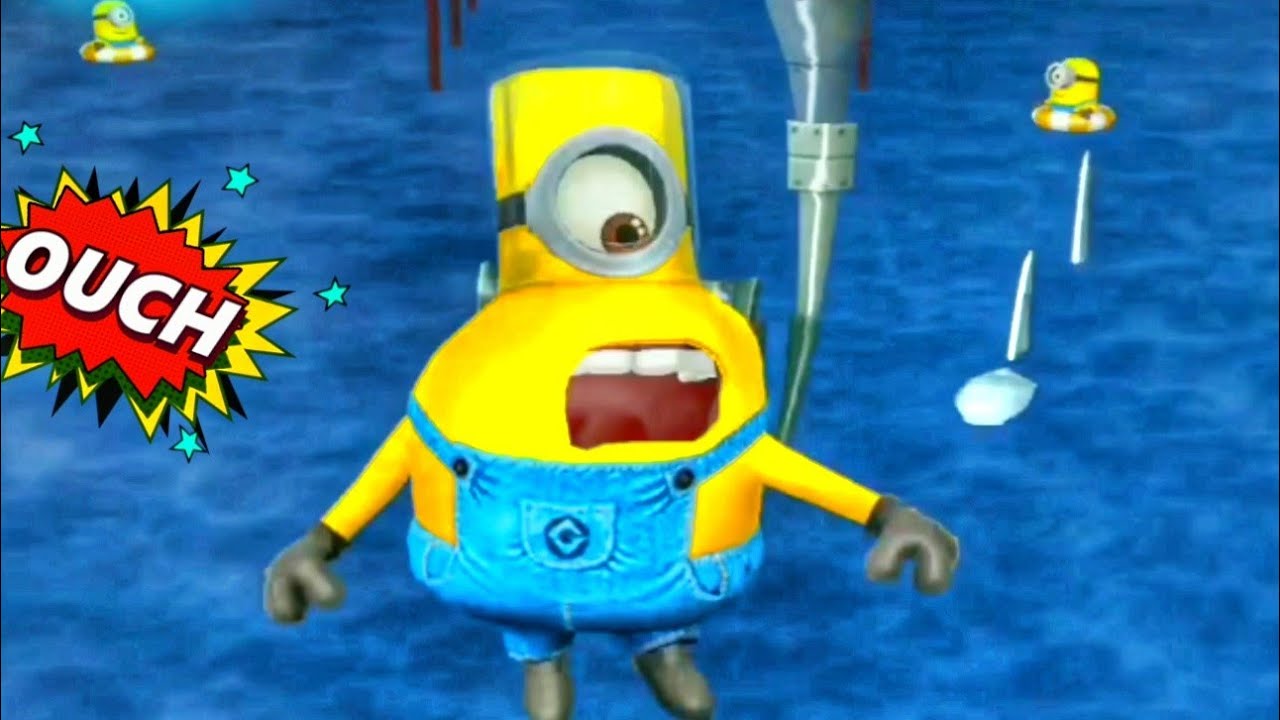 JELLY JAR MINION: I THINK I SAW THE JAWS \ MINION RUSH / ** 4K ** - YouTube