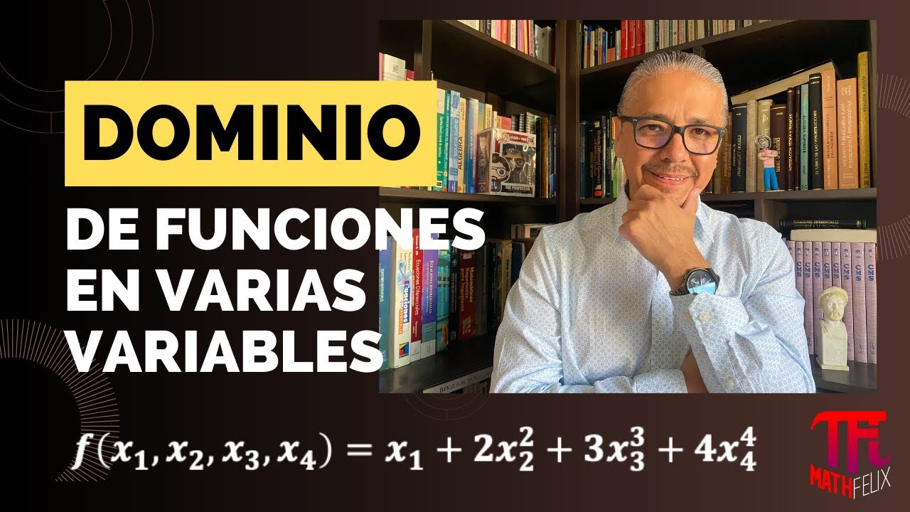 Dominio de una función en varias variables 26 con #mathfelix_. Profe ...
