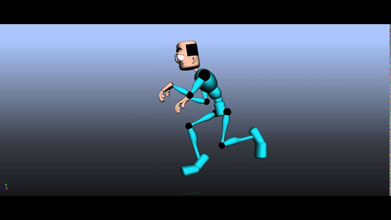 Tip Toe Walk Cycle - YouTube