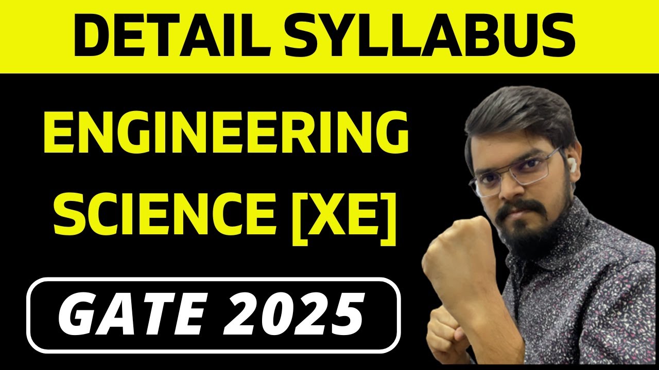Engineering Mathematics| Detail Syllabus | Engineering Sciences | XE ...