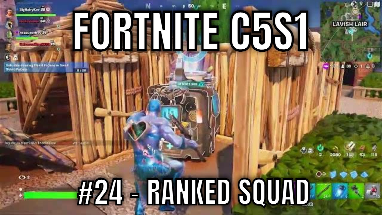 FORTNITE C5S1 #24 - RANKED SQUAD - YouTube