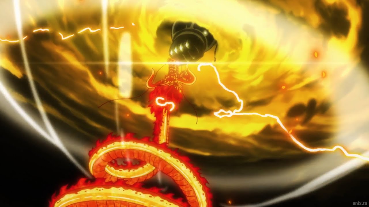 One Piece Episode 1075 Luffy Bajrang Gun Vs Kaido Rising Dragon「 AMV ...