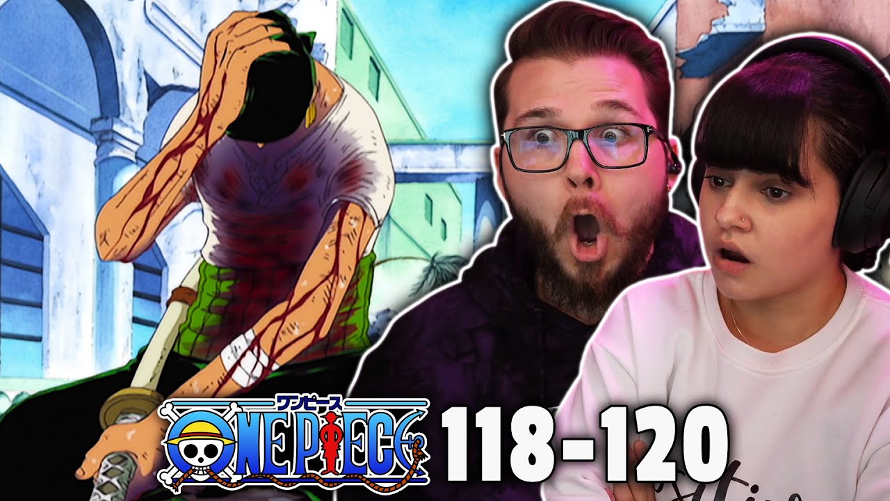 ONE PIECE Episode 118-120 REACTION | Nami & Zoro Fights! Koza ...