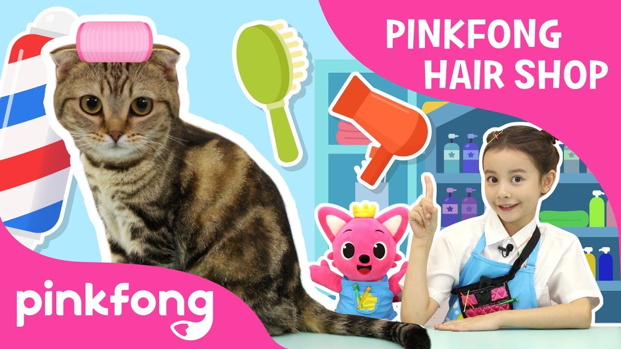 Pinkfong Hairshop Open! | Pinkfong Playfong | Hairshop Play | Pinkfong ...