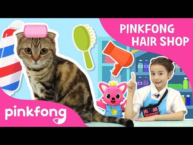 Pinkfong Hairshop Open! | Pinkfong Playfong | Hairshop Play | Pinkfong ...