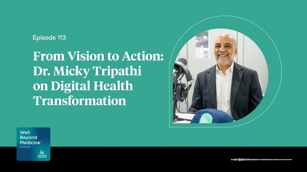 Episode 113: From Vision to Action: Dr. Micky Tripathi on Digital ...