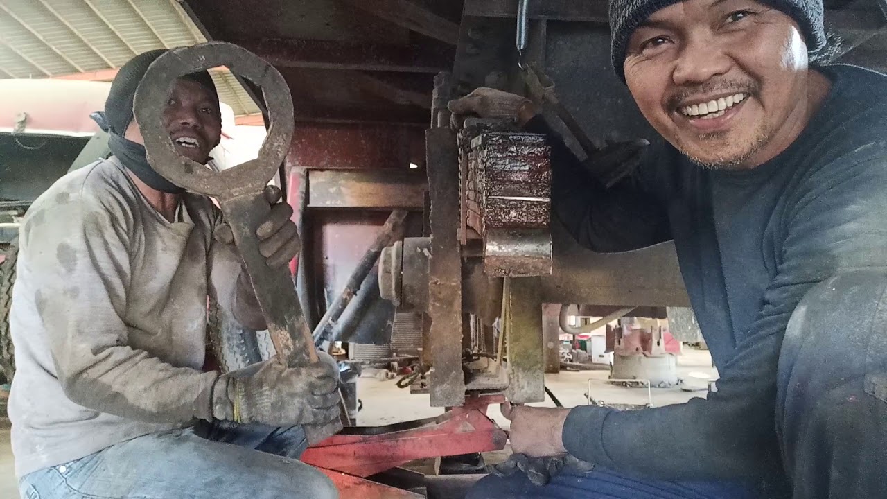 tanker leaf spring and bushing full out - YouTube