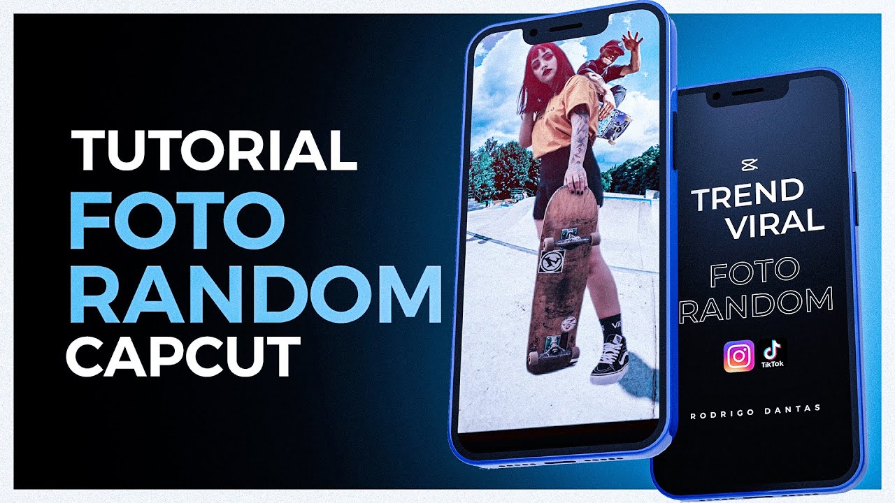 Como fazer a trend Foto Random para tiktok e Instagram - YouTube